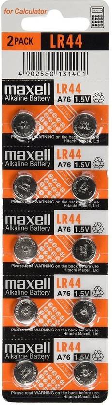 LR44 Battery - Buy Maxell LR44 10 pieces Battery at Best Prices ...