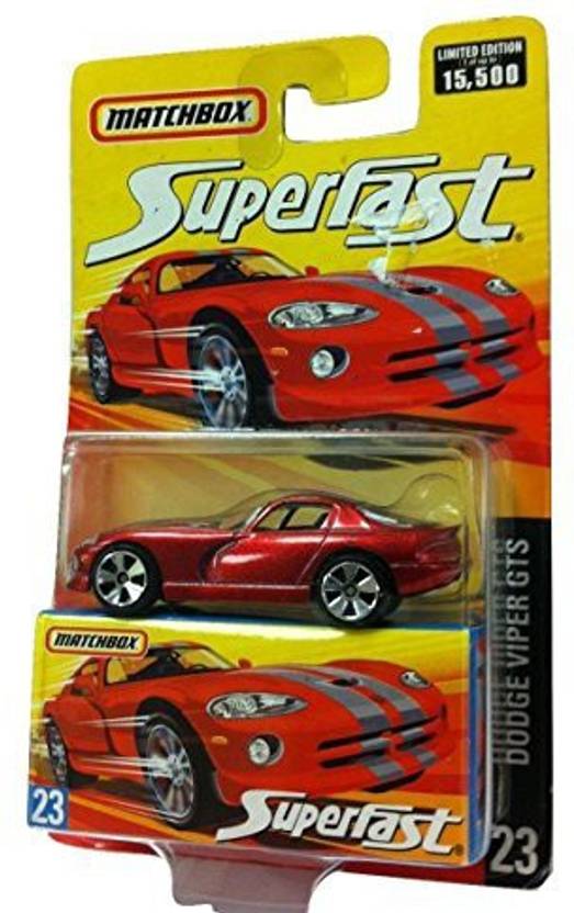MATCHBOX Dodge Viper GTS # 23 Red by Superfast - Dodge Viper GTS # 23 ...