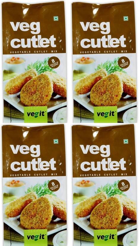 Vegit Veg Cutlet (Pack of 4) 160 g Price in India - Buy Vegit Veg ...