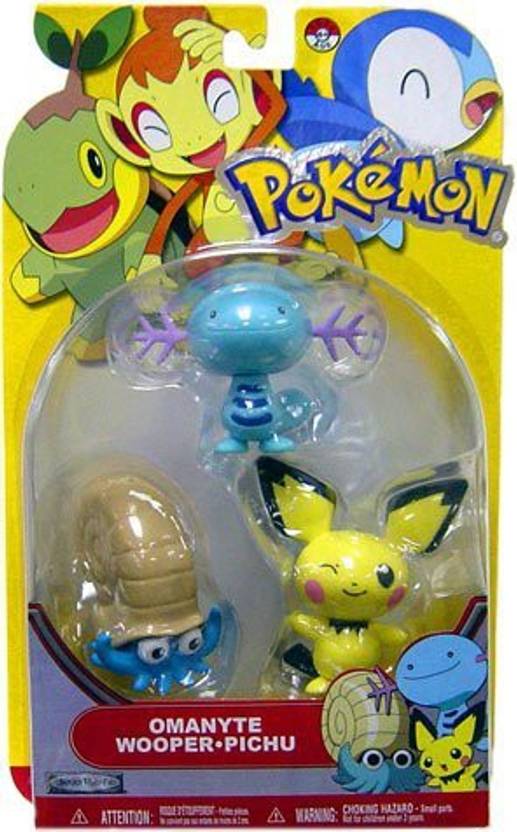 Jakks Pacific Pokemon Diamond And Pearl Series 13 Basic Figure 3-Pack ...