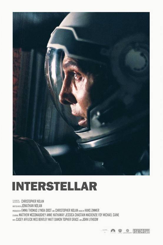 Interstellar - Dont Let Me Leave Murph - Small Poster Paper Paper Print ...