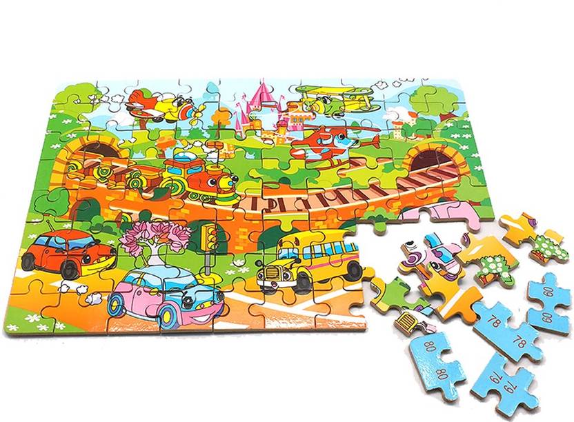 Tuelip Kids Learning Puzzle Games With Numbering Cartoon Puzzle For ...