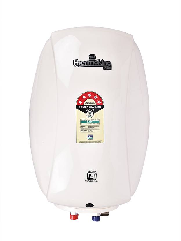 THERMO KING 10 L Storage Water Geyser (Silver Series 10 Ltr White Water ...