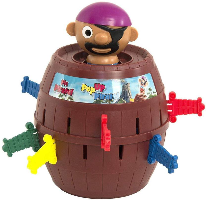 Toy Arena Pop Up pirate barrel Try Your Luck stabbing pirate to Pop fun ...