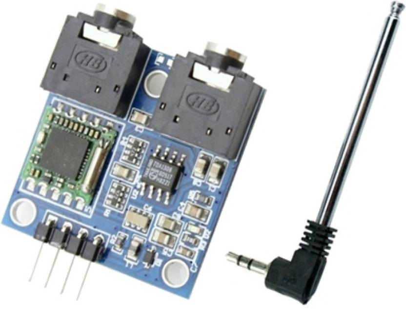 KitsGuru TEA5767 FM Stereo Radio Module 76-108MHZ With Free Cable ...