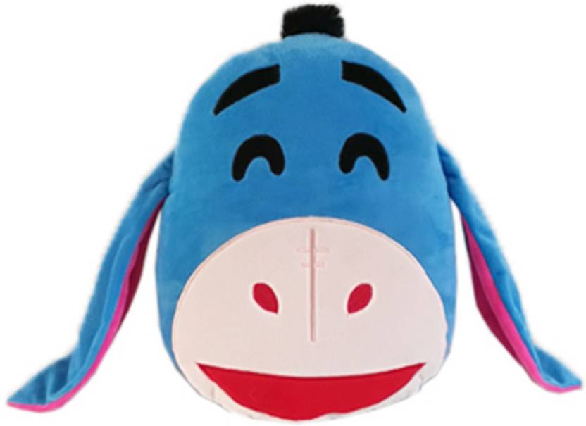 DISNEY Laughing Eeyore Emoji Face Plush - 35 cm - Laughing Eeyore Emoji ...