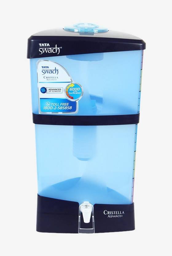 Tata Swach Cristella Advance+ 18 L Gravity Based Water Purifier - Tata ...