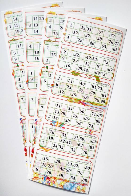 PartyStuff Classic Background Dual - Tambola Housie Party & Fun Games ...