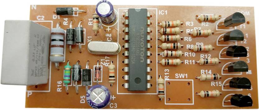 ESP Micro Controller based led light blinking circuit, led chaser, with ...