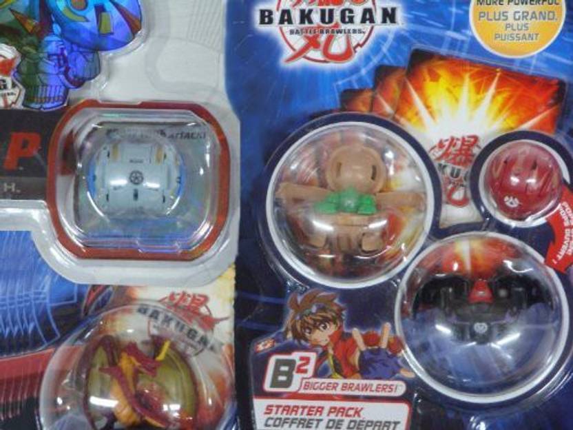 Bakugan Brawler B2 Subterra Hammer Gorem 530g, Darkus Ravenoid 410g ...