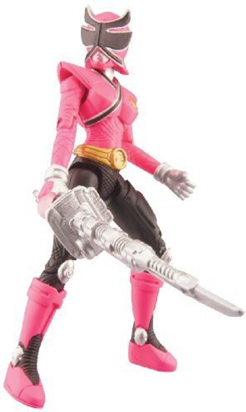 Power Rangers Samurai Action Figure Mega Ranger Sky (Pink), 4 Inch ...