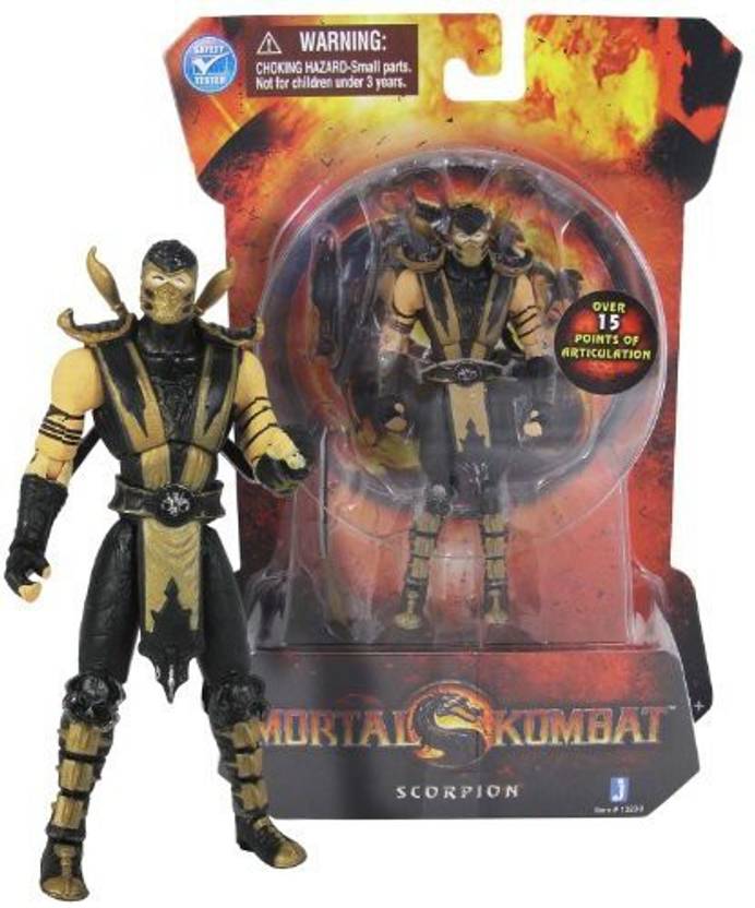 Mortal Kombat Scorpion ~3.9" Action Figure: MK9 Figure Series ...
