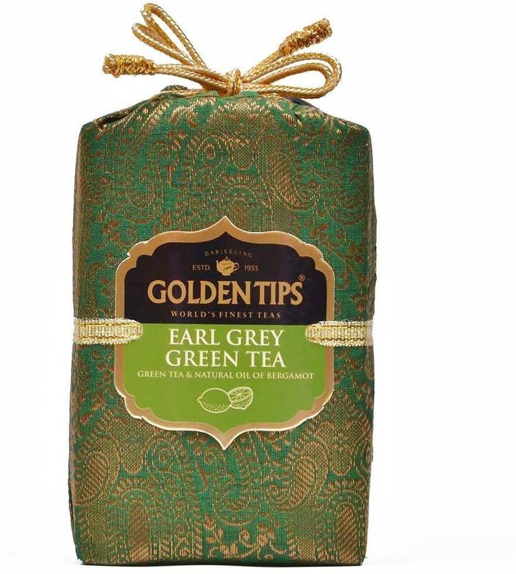 Golden Tips Earl Grey - Brocade Bag, 100g Green Tea Box Price in India ...