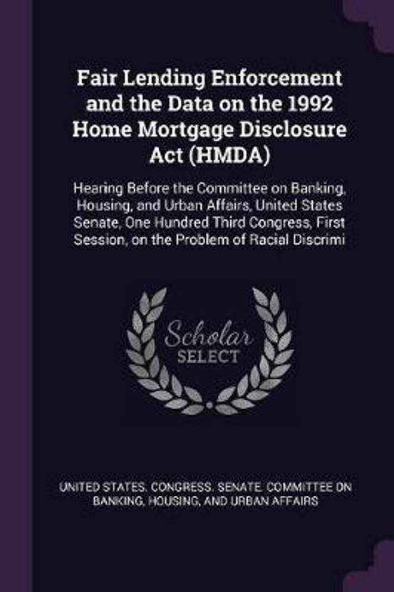 Fair Lending Enforcement and the Data on the 1992 Home Mortgage ...
