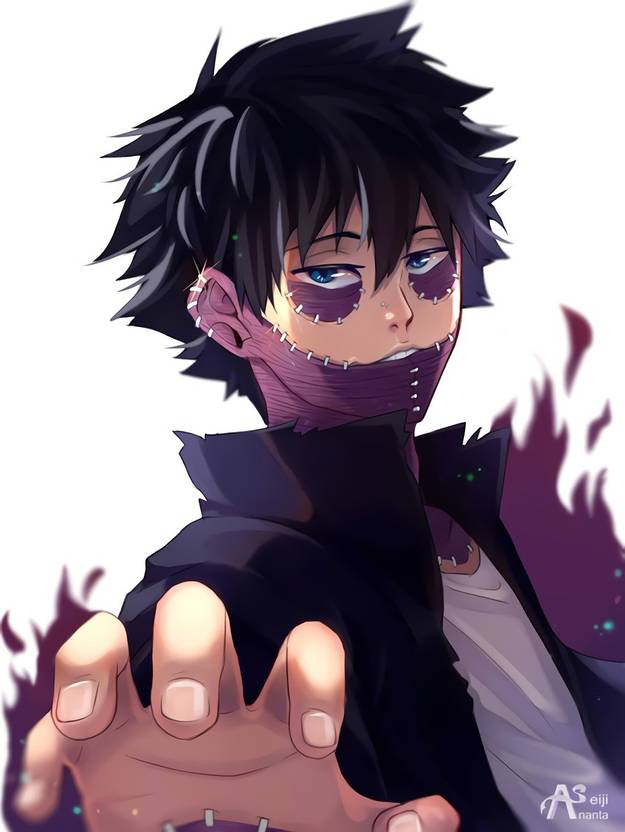 Athah Anime My Hero Academia Dabi 13*19 inches Wall Poster Matte Finish ...