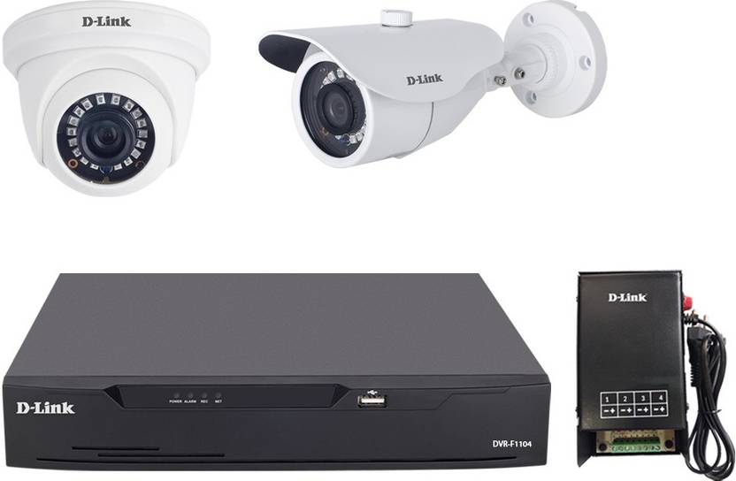D-Link 720p HD 1 MP CCTV kit Security Camera Price in India - Buy D ...