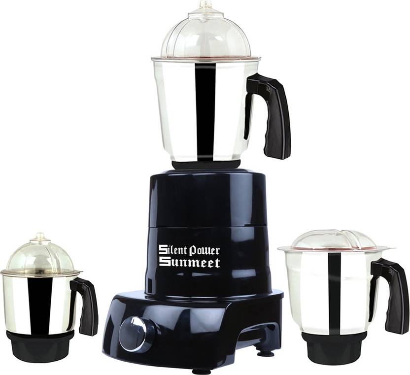 Silentpowersunmeet SPS_750W_Pstg-Blk_3J_MG18-MA 750 Mixer Grinder (3 ...