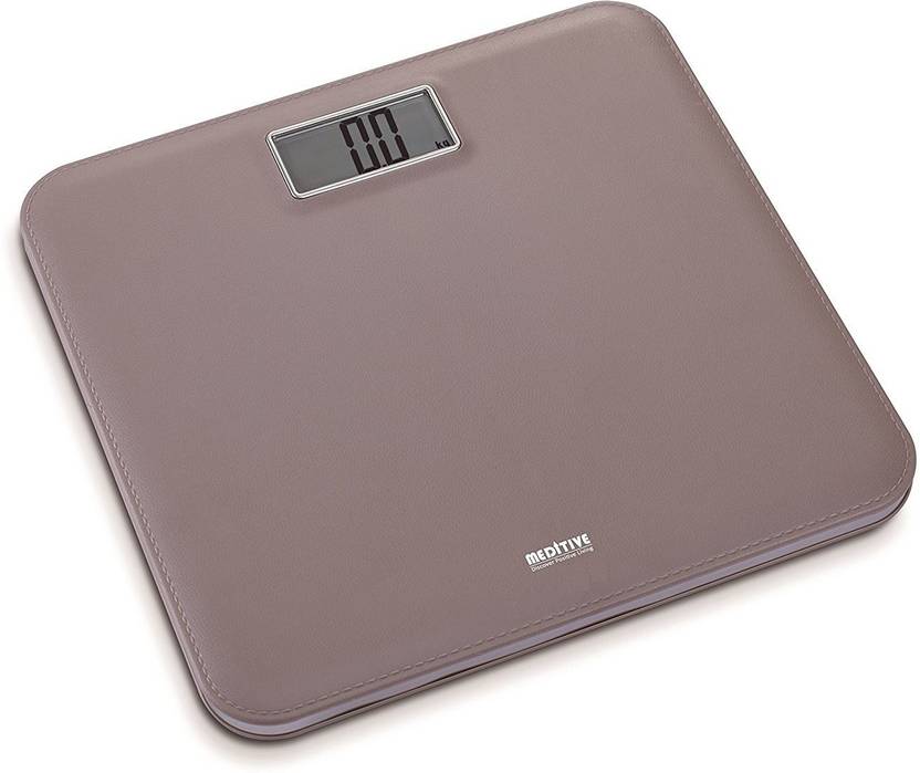 MEDITIVE Digital Human Weighing Scale, Fiber Body Digital Human ...