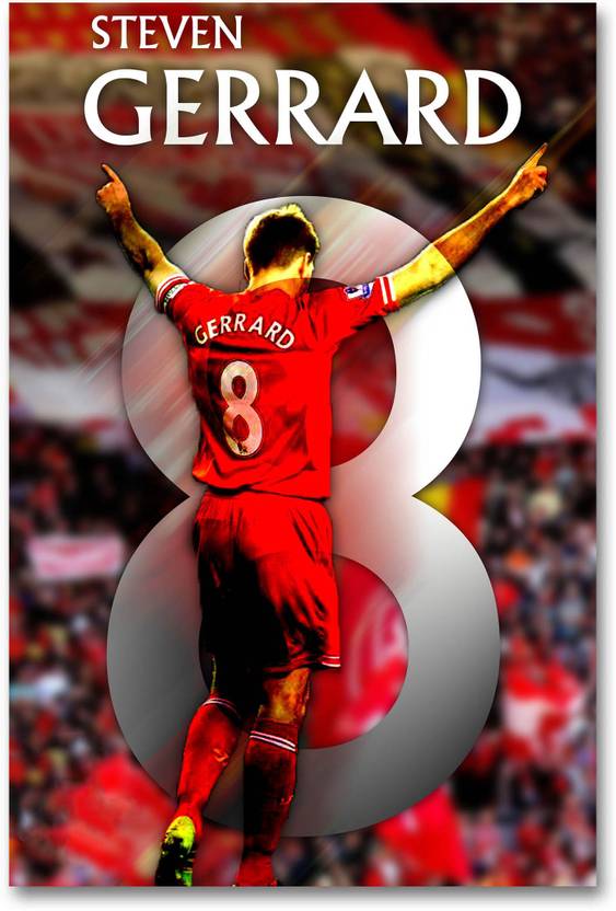 Liverpool F.C. Wall Poster - Steven Gerrard - HD Quality Football ...