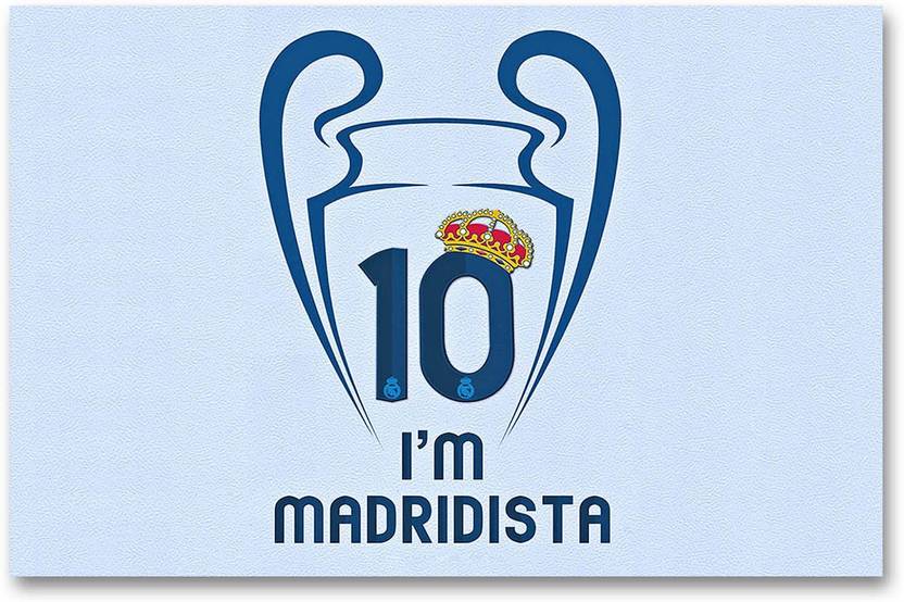 Real Madrid Football Club Wall Poster - Logo - Fan Art - HD Quality ...