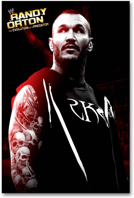 Wrestling Wall Poster - Randy Orton - HD Quality Poster Paper Print ...