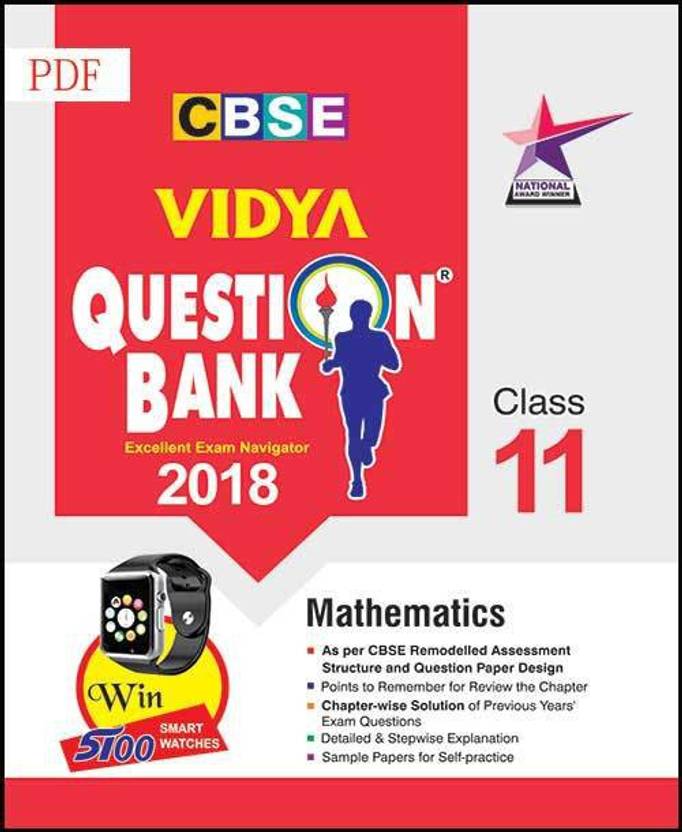 CBSE Question Bank Mathematics Class 11 PDF: Buy CBSE Question Bank ...