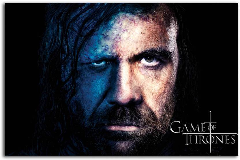 Game Of Throne Wall Poster - The Hound - Ser Gregor Clegane - Large ...