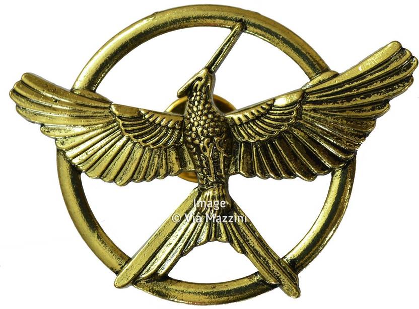 Via Mazzini 'The Hunger Games' Mockingjay Bird (Brooch0354) Brooch ...