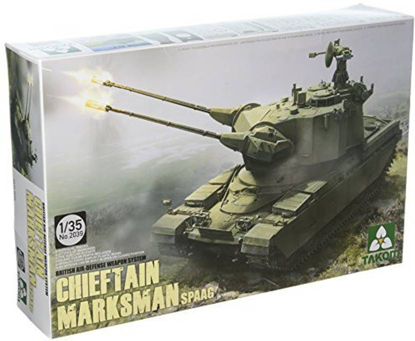 Genrc Takom Chieftain Marksman Spaag Anti-Aircraft Weapon System With ...