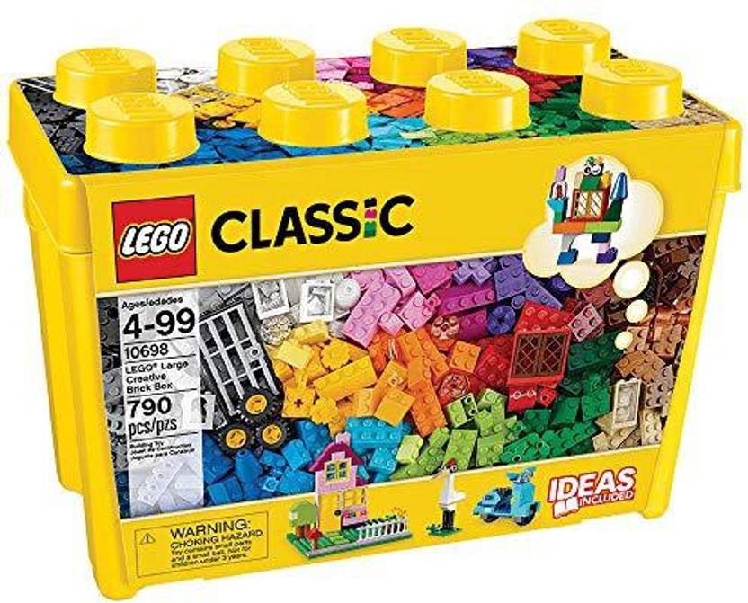 LEGO Classic Deluxe Large Creative Brick Box, Include 8 Windows, 2 ...