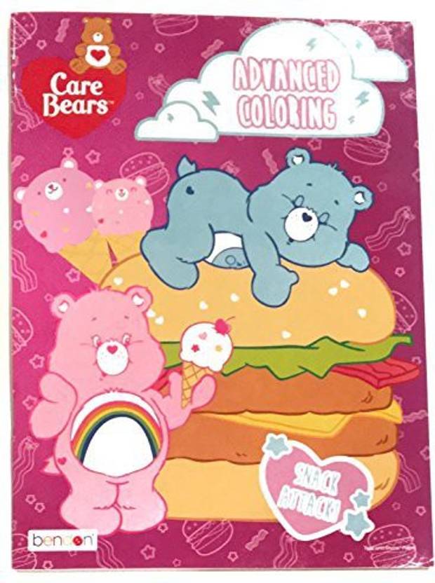 Bendon Care Bears Advanced Coloring Book - Snack Attack! - Care Bears ...