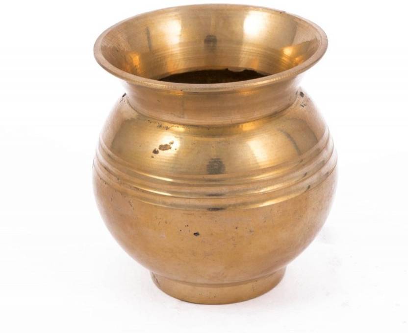 Flipkart.com | MNA Pooja Kalash / Brass Kalash / Brass Vessal / Bangla ...