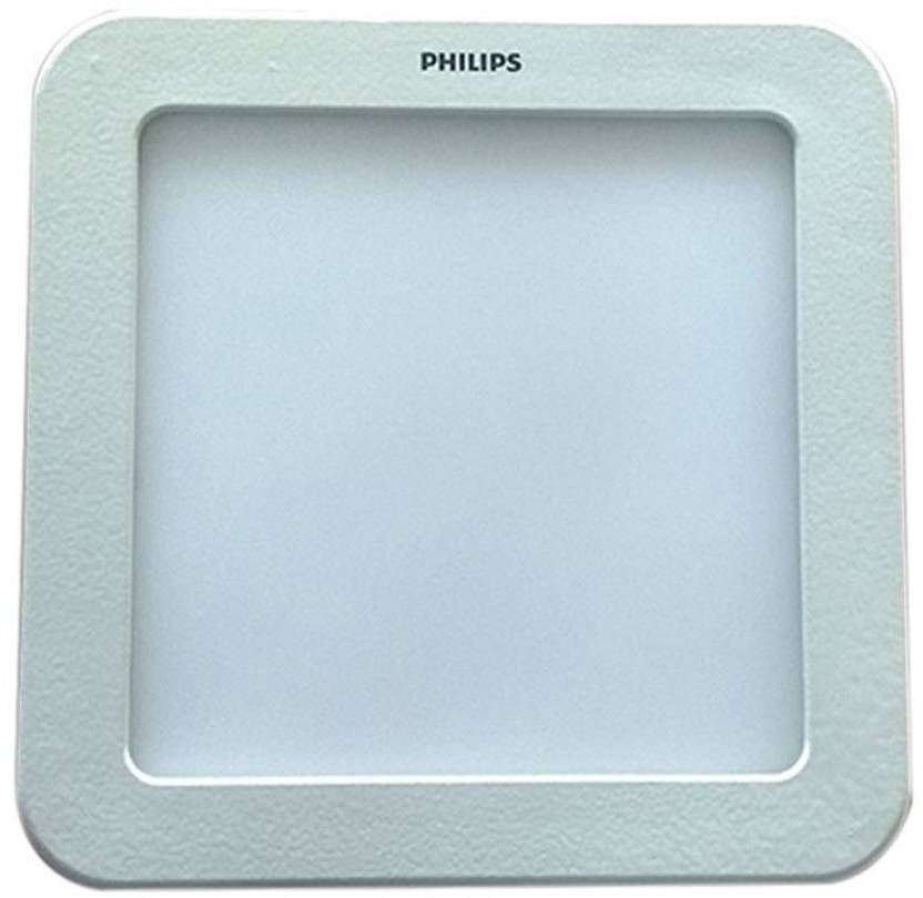 PHILIPS 22W Square Surface Mount Plus Cool White 65K Recessed Ceiling ...