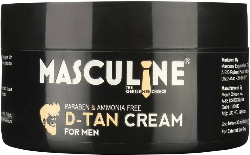 Masculine De Tan Cream for Men (100 Grms) - Price in India, Buy ...