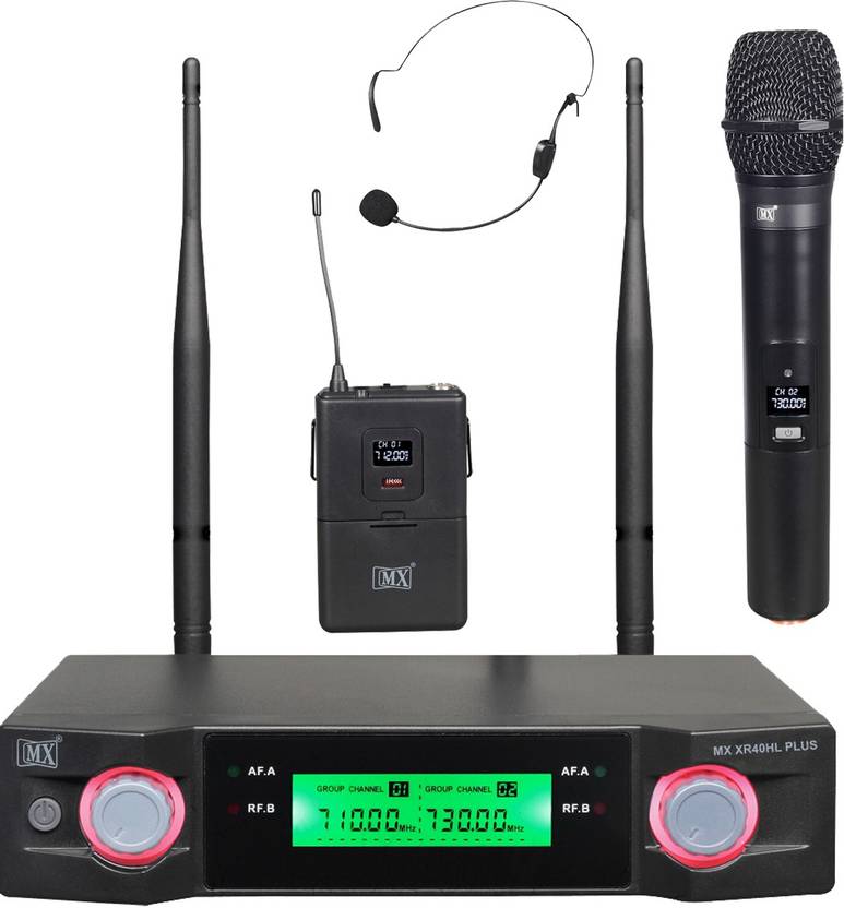 MX Professional UHF Series Wireless / Cordless Microphones XR-40 Plus ...
