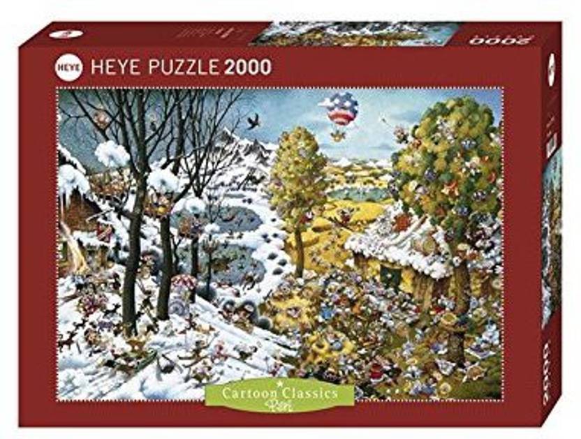 Heye Paradise 2000 Piece Michael Ryba Cartoon Jigsaw Puzzle - Paradise ...
