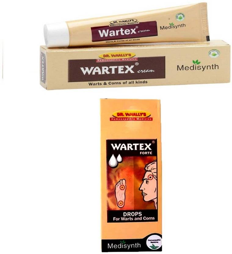 MEDISYNTH wartex drops and wartex cream Price in India - Buy MEDISYNTH ...
