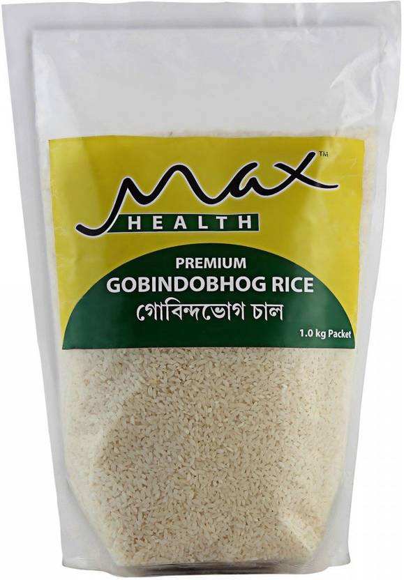 max health Gobindobhog Aromatic Rice Gobindobhog Rice (Small Grain, Raw ...