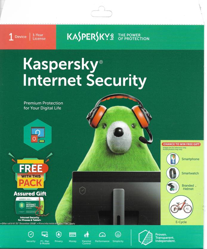 Kaspersky Internet Security 1.0 User 1 Year - Buy Kaspersky Internet ...