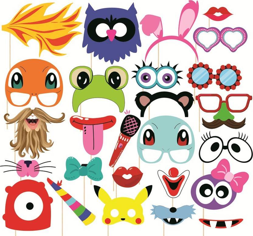GALAXY COMFORT Set Of 26 Funny Kids Props Photo Booth Board Price in ... GALAXY COMFORT Set Of 26 Funny Kids Props Photo Booth Board Price in ...