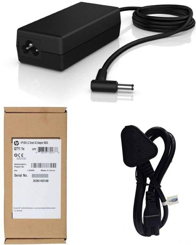 HP blue pin 19.5V 3.33A charger 3.33 Adapter - HP : Flipkart.com