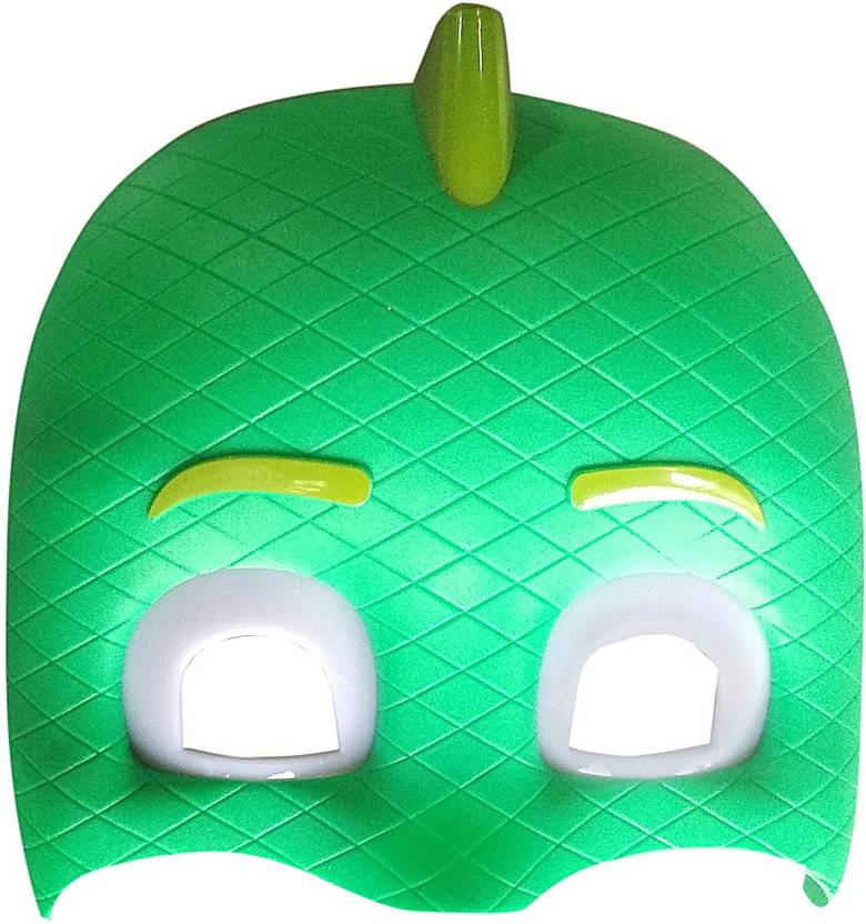 IndusBay PJ Mask Character Face Mask Gekko face Mask with Light for ...