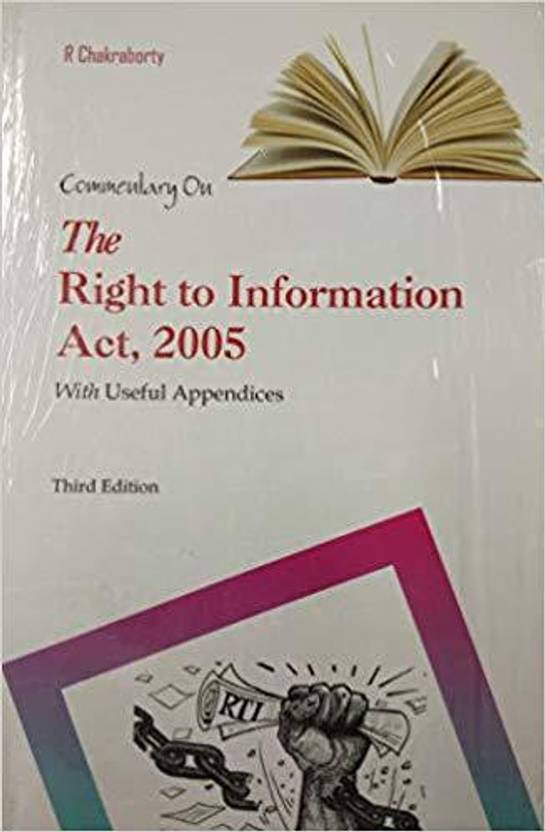 RTI Act - Commentary On The Right To Information Act, 2005 With Useful ...