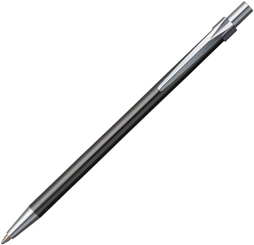 PLATINUM Mini Ballpoint Pen - 0.5 mm - Shadow Metal Body - Black Ink ...