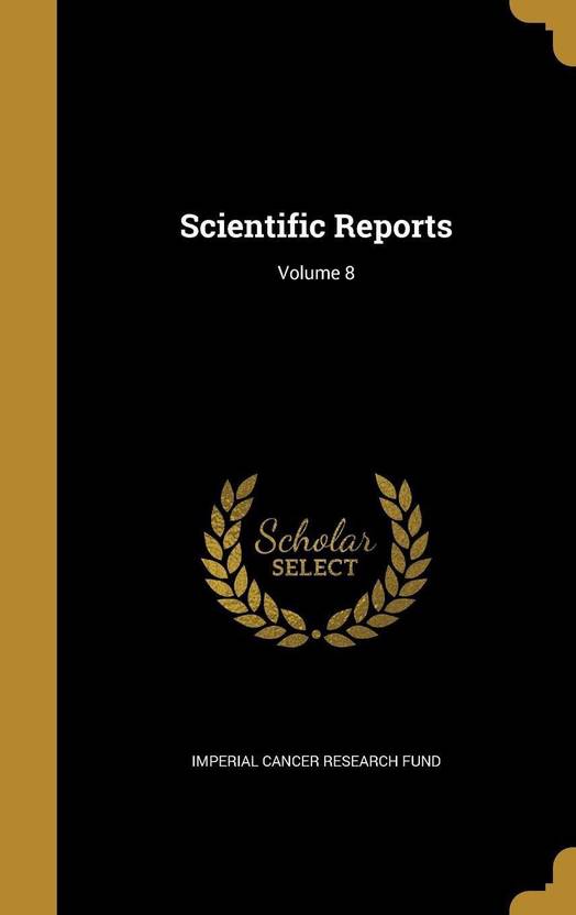 Scientific Reports; Volume 8: Buy Scientific Reports; Volume 8 by ...