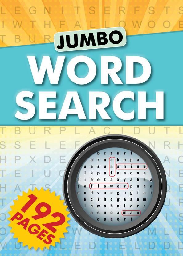 Jumbo Word Search Puzzle - More Than 150 Puzzles: Buy Jumbo Word Search ...