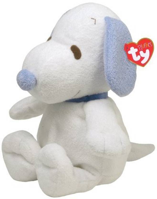 Ty Pluffies Snoopy - White/Blue - Snoopy - White/Blue . shop for Ty ...