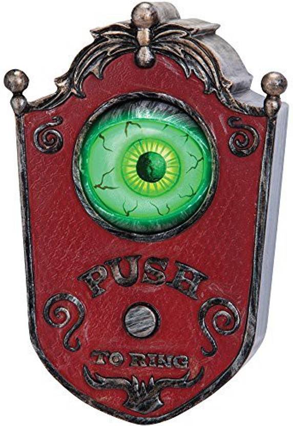 Gemmy Industries Light-Up Talking Eyeball Doorbell - Haunted House ...