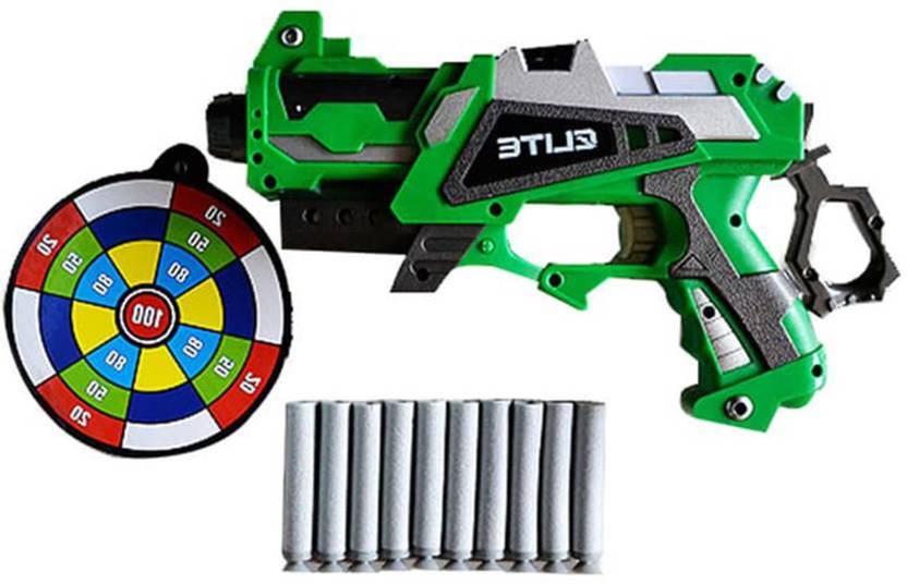 Vnex Super Hero Hulk Character Soft Suction Bullet Blaster Gun Toy with ...
