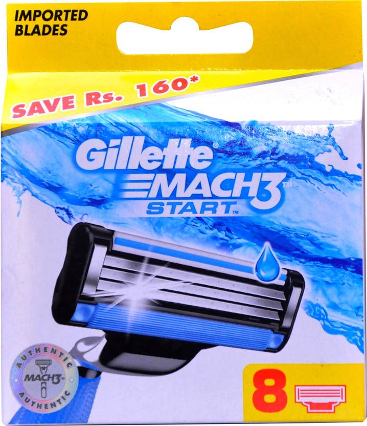 GILLETTE Mach3 Start Cartridges - Price in India, Buy GILLETTE Mach3 ...